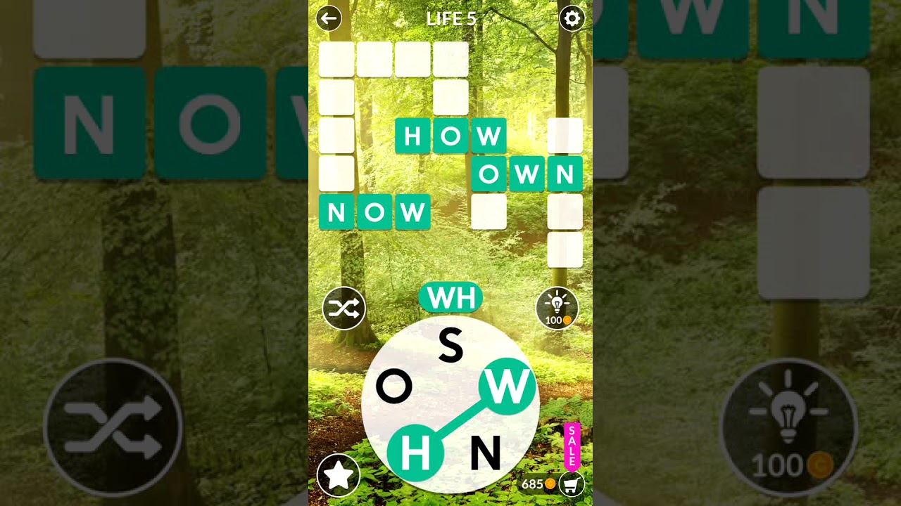 Wordscapes Life 5 | Wordscapes Answers - YouTube
