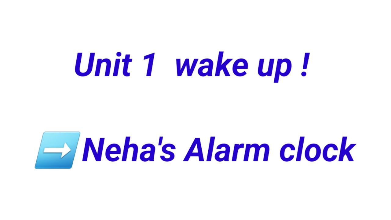 Unit 1 Wake up | class 4 | English medium | question answer @English ...