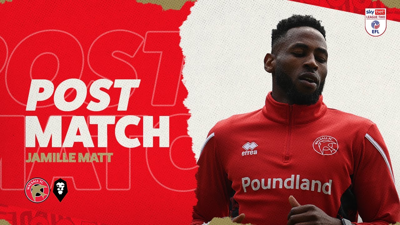 Post-match: Jamille Matt pleased to score first home goal but ...