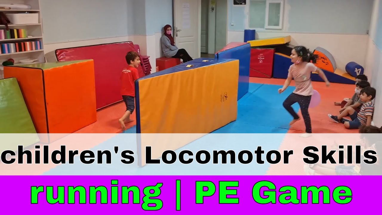 improving children's Locomotor Skills | running | PE Game - YouTube