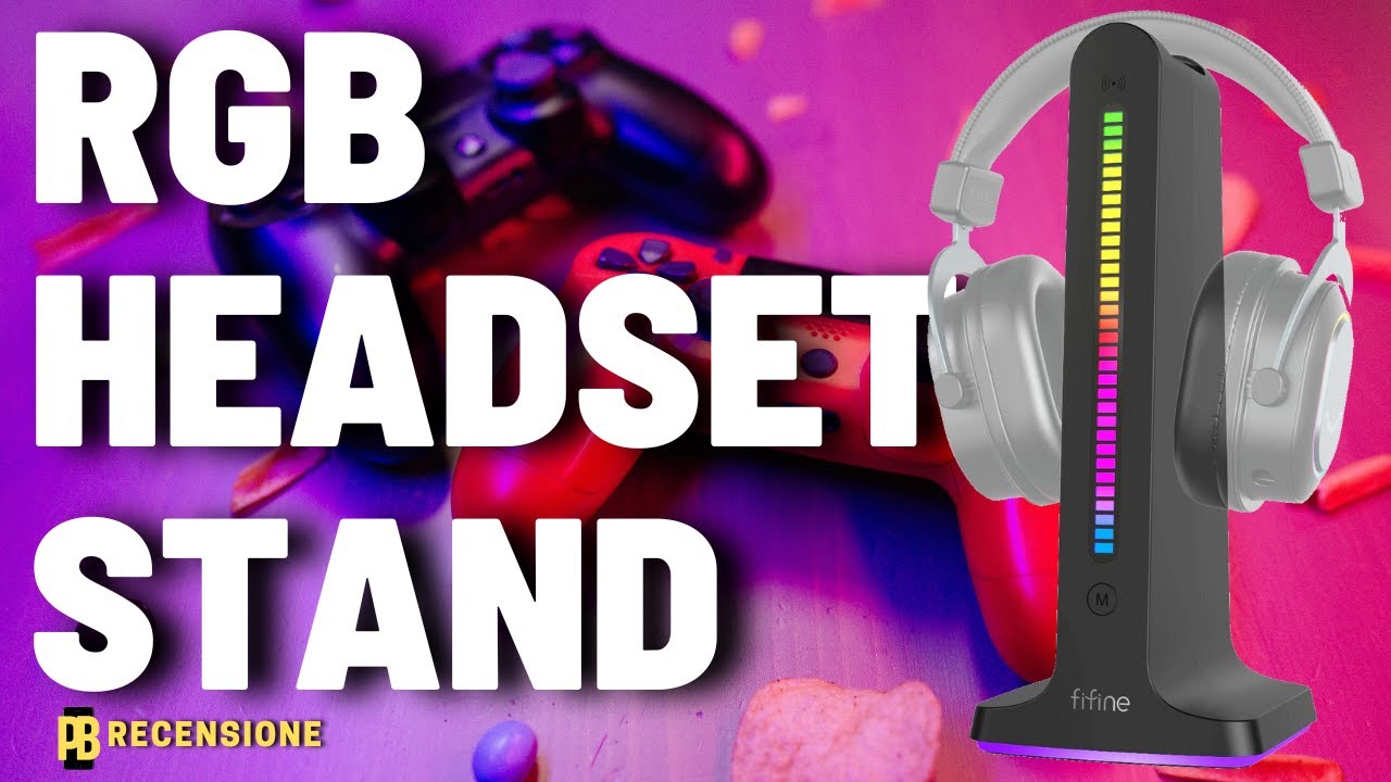 Fifine Ampligame S3 RGB Headset Stand, il più bello mai provato ...