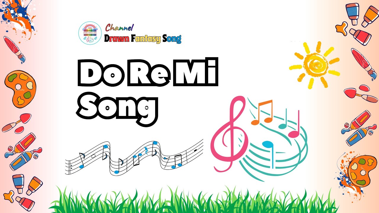 DoReMi Song | Drawing & Coloring | Educational Songs Babies & Kids ...