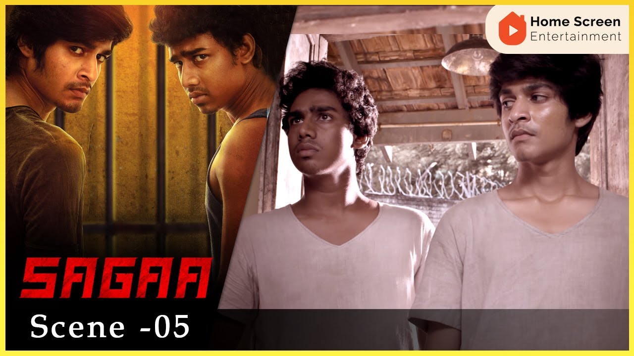 Sagaa Movie Scenes | Saran tries to escape from jail | Saran Shakthi ...