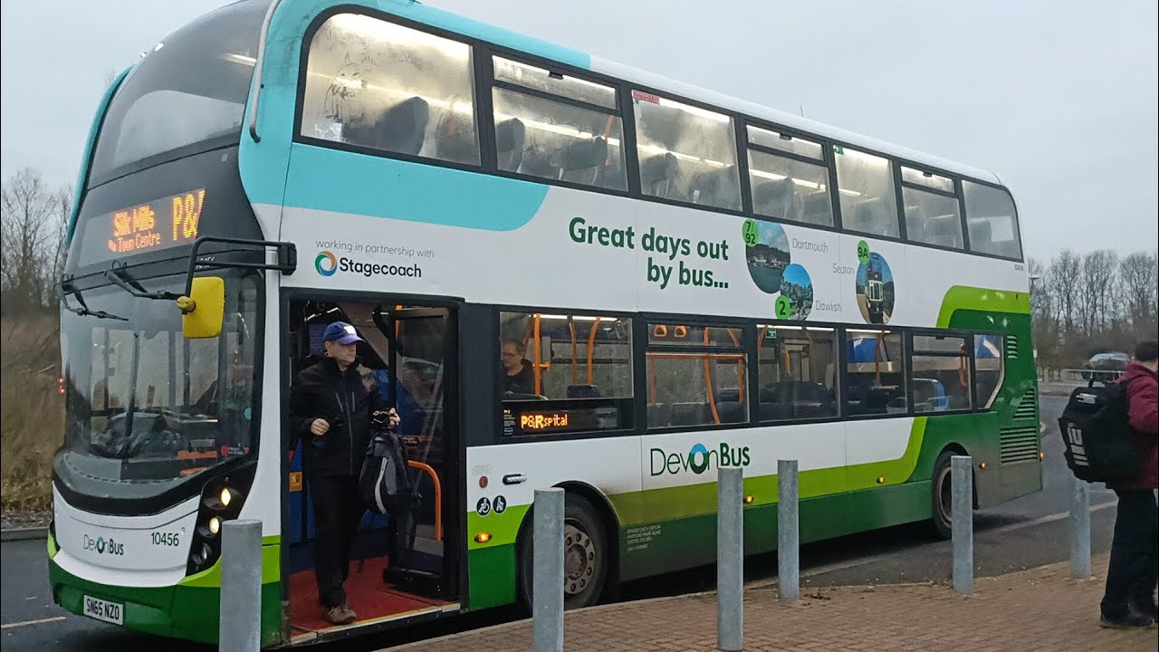 Riding Devon Bus in Somerset - YouTube
