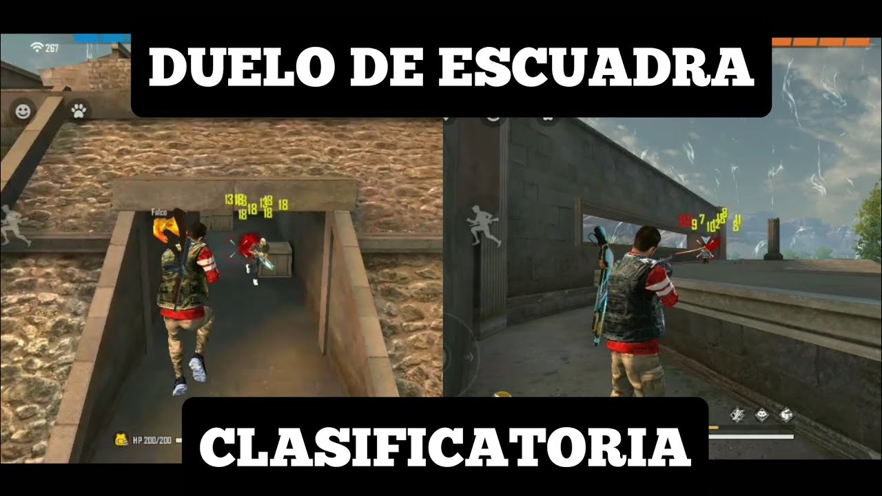 DUELO DE ESCUADRA CLASIFICATORIA **subiendo a heroico** // FREE FIRE // - YouTube