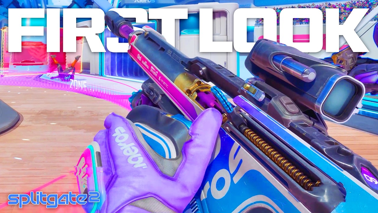 A FIRST LOOK at an Awesome, FREE FPS Coming Soon... (Splitgate 2 Gameplay & Impressions) - YouTube