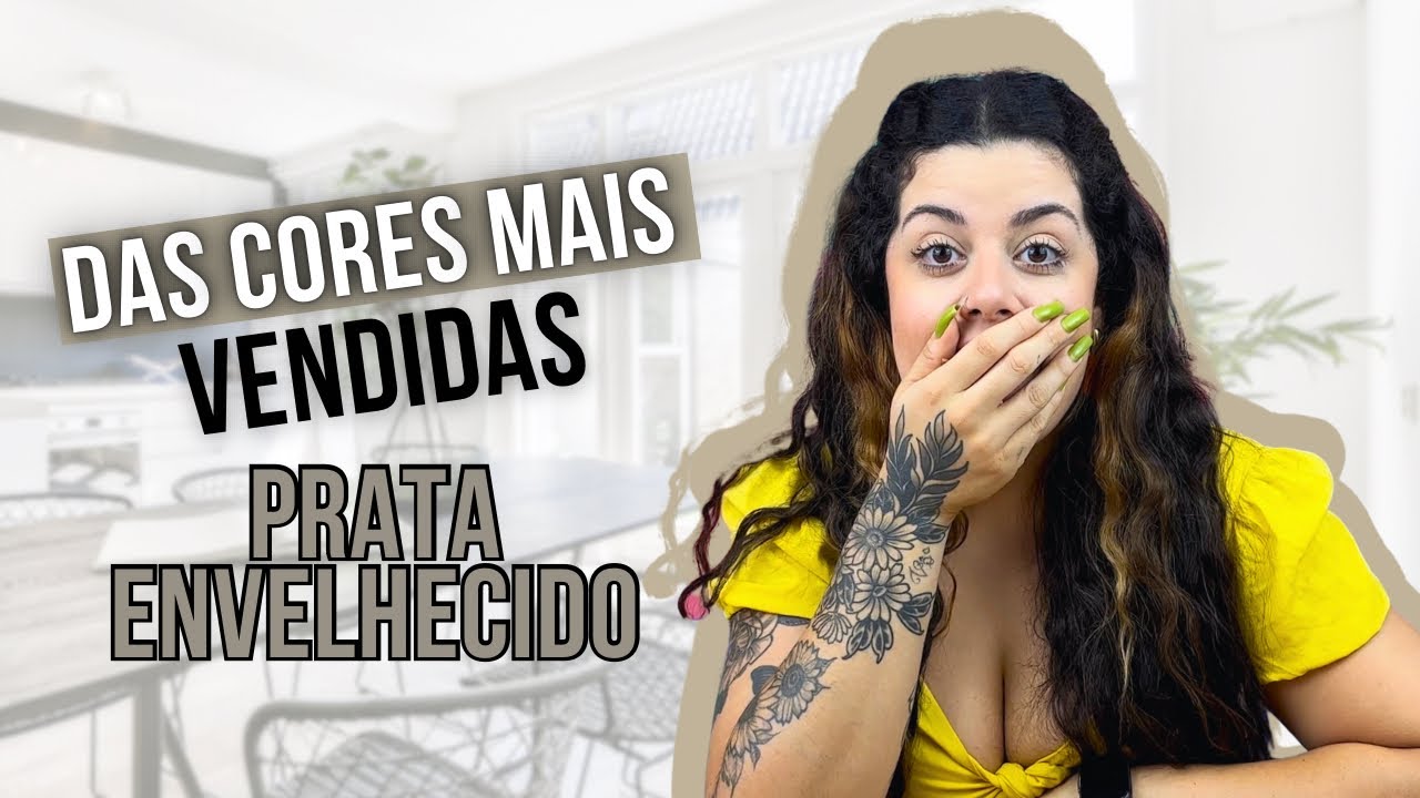 DIY - COMO FAZER A COR PRATA ENVELHECIDO - YouTube