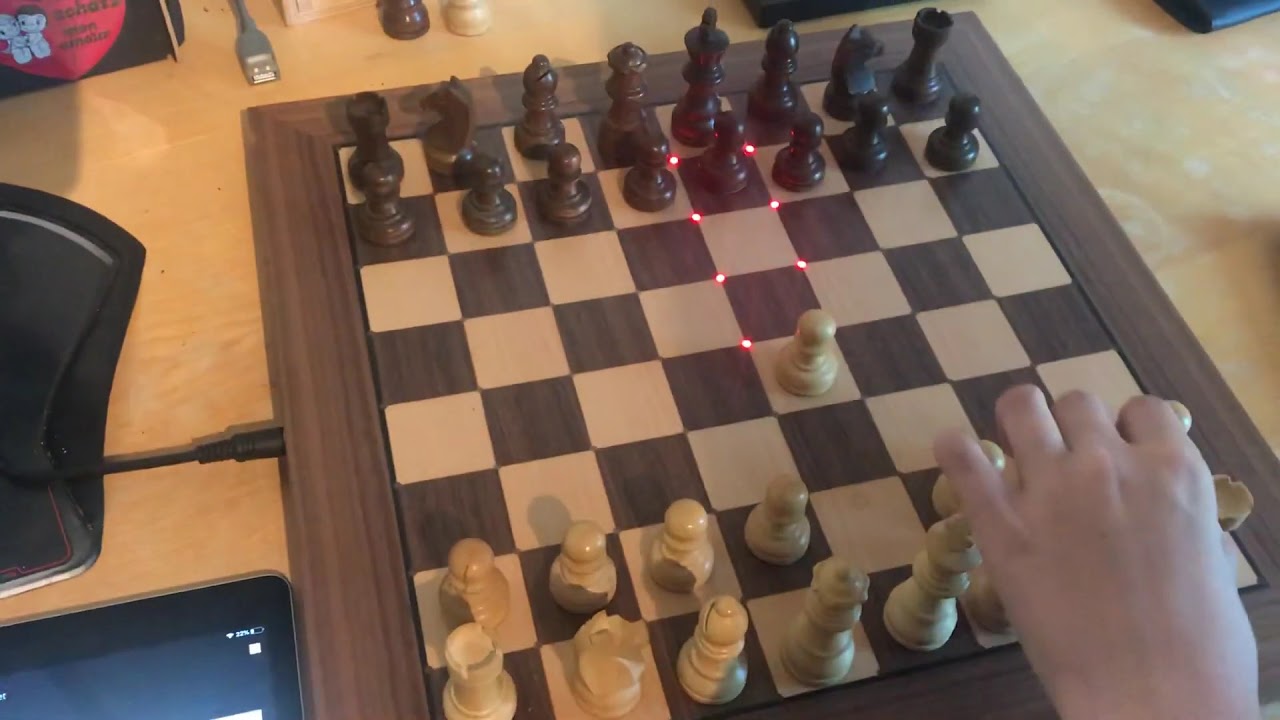 Tiffany's Chess - Playing a Lichess Game on a ChessLink Board - YouTube
