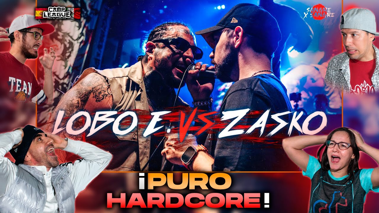 🔴COLOMBIANOS REACCIONAN a ZASKO vs LOBO ESTEPARIO - ¡PURO HARDCORE ...