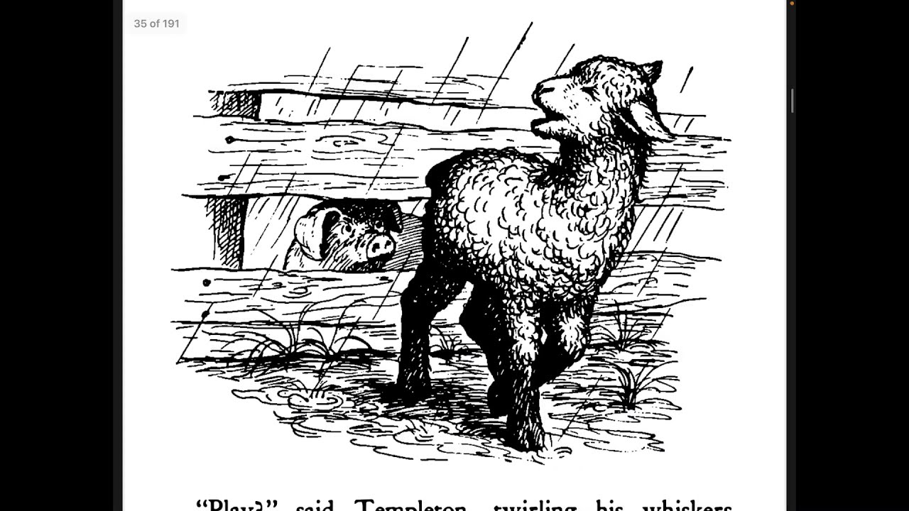 Year 4 Charlotte’s Web - Chapter 4 - Loneliness. - YouTube