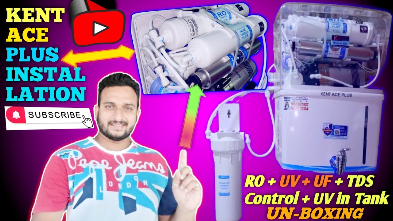 Clean Drinking Water Purifier Installation||Easy Process Aquaguard ...