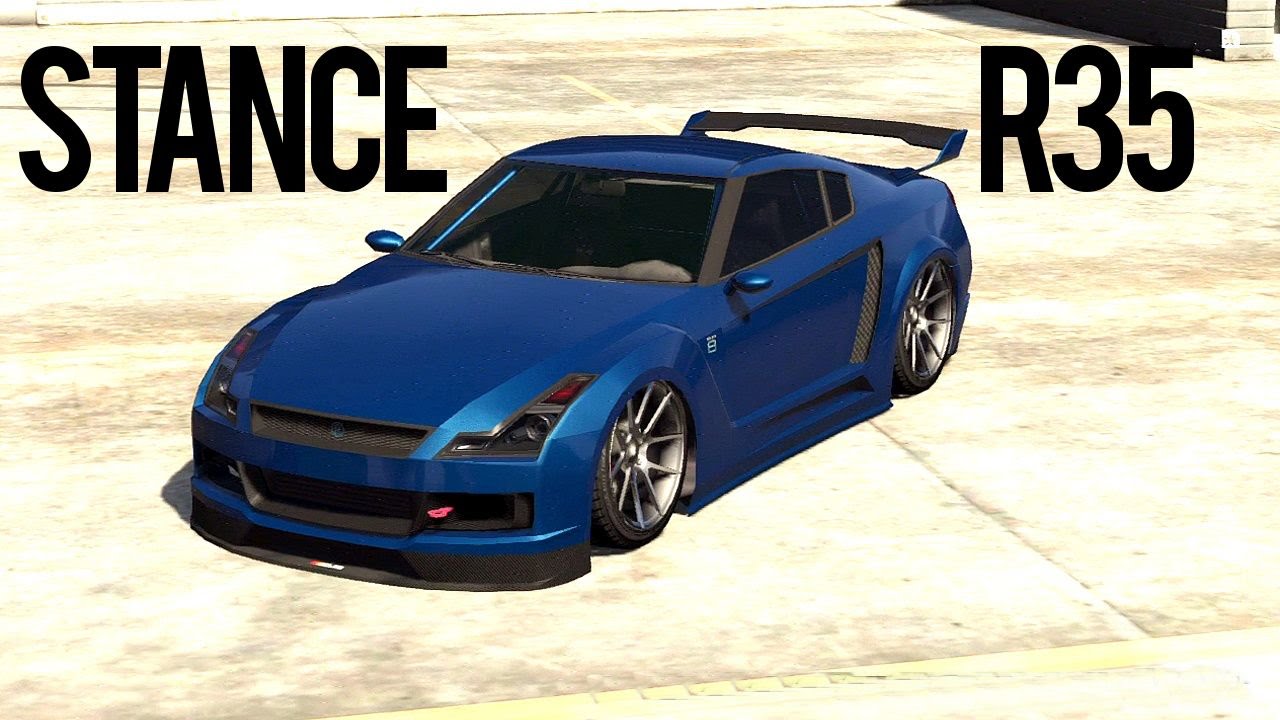 GTA 5 // Ninja Mercenary's Slammed R35 GTR - YouTube