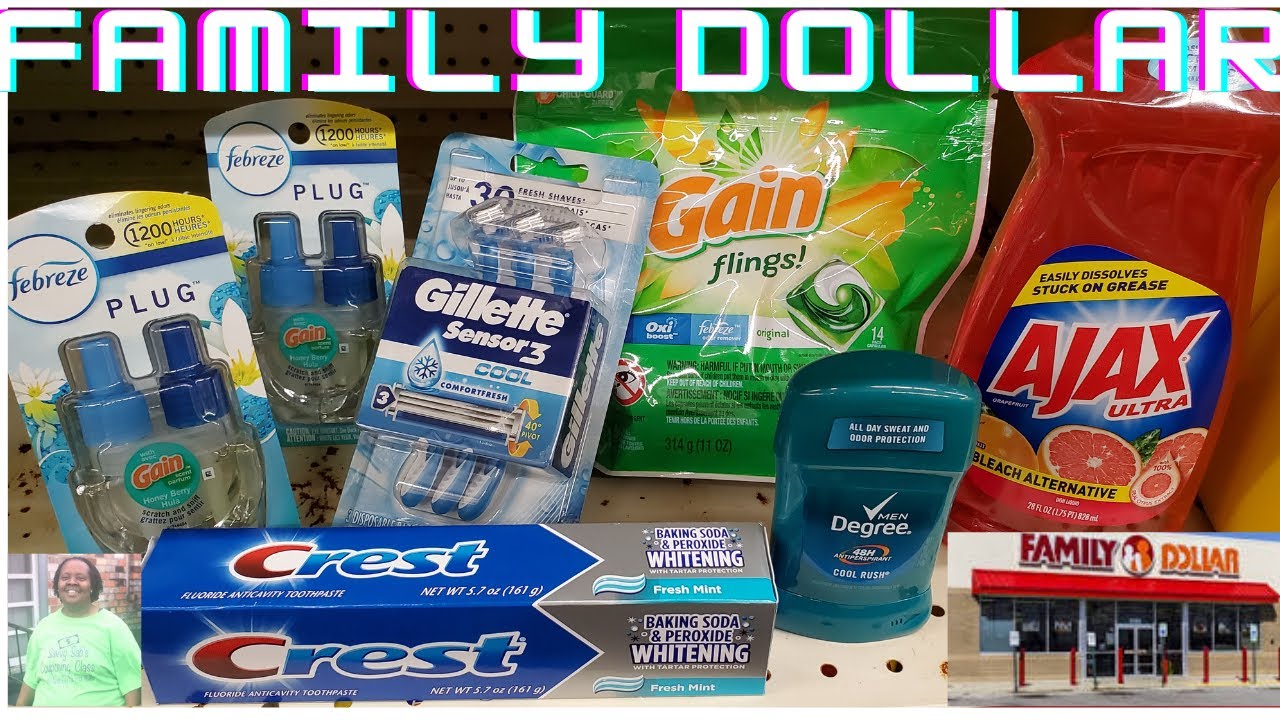 Family Dollar 5off25!| low out of pocket ☺| Really cheap items under $1 ...