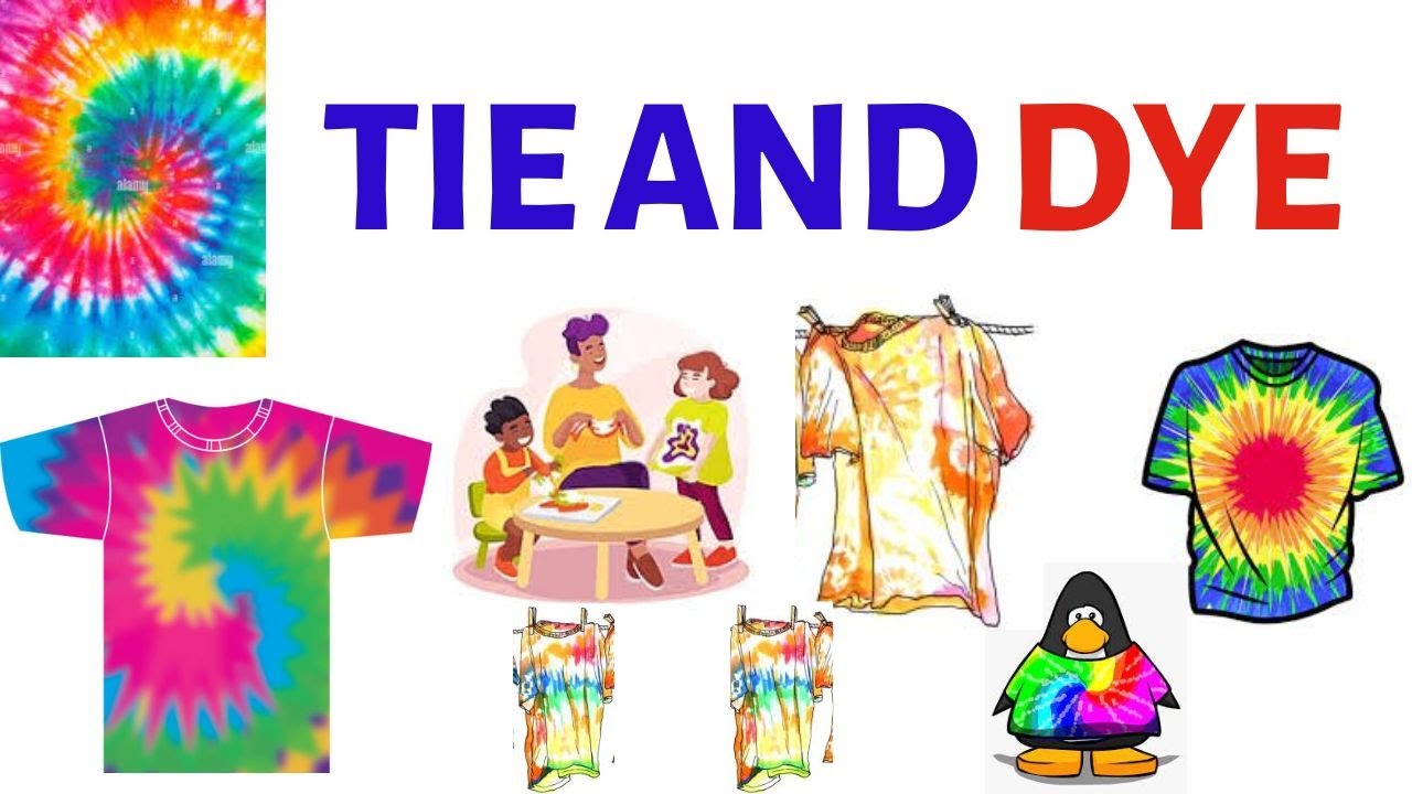 Tie and Dye|| Basic Introduction to Tie and Dye|| Primary Art Lesson ...