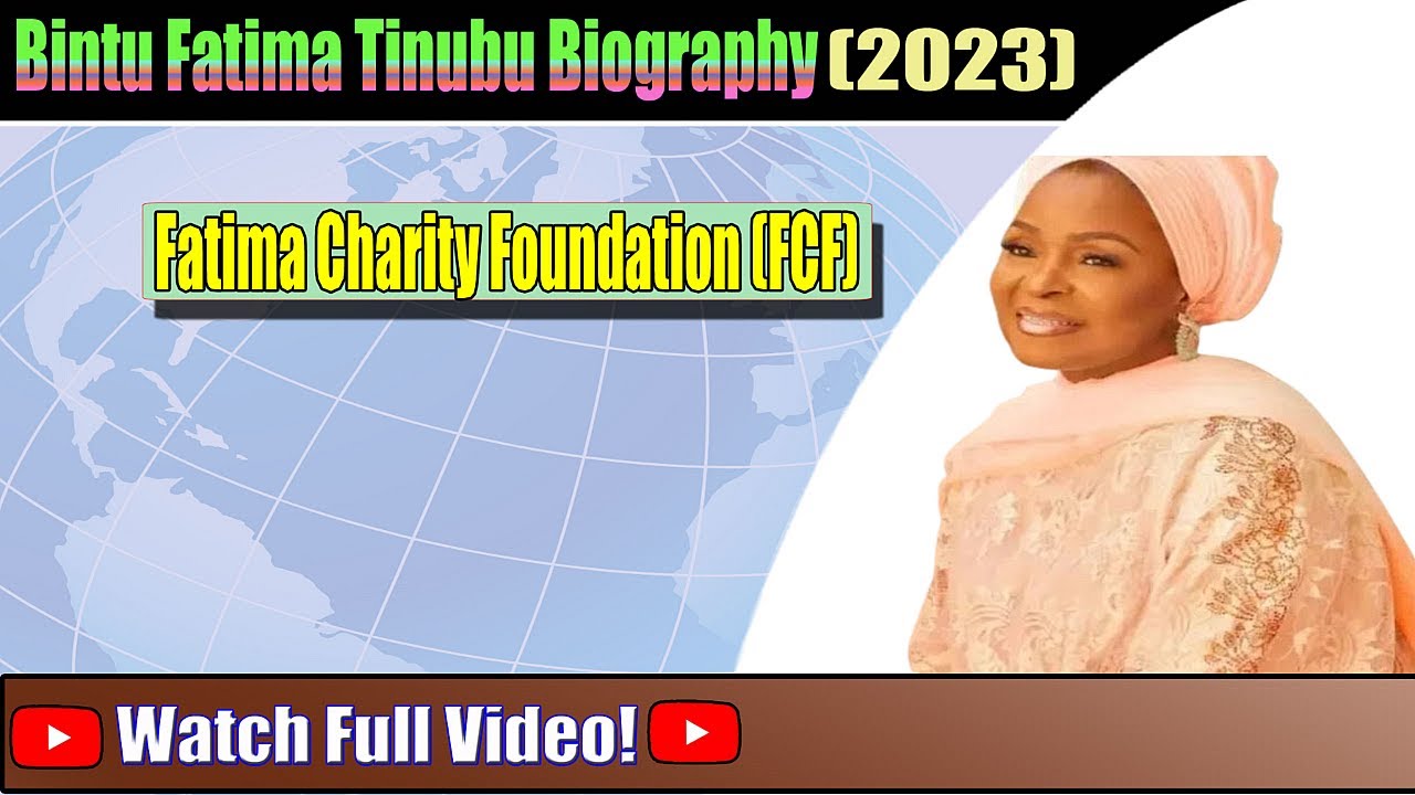 Bintu Fatima Tinubu Biography | Who Is Bintu Fatima Tinubu? Watch Now ...