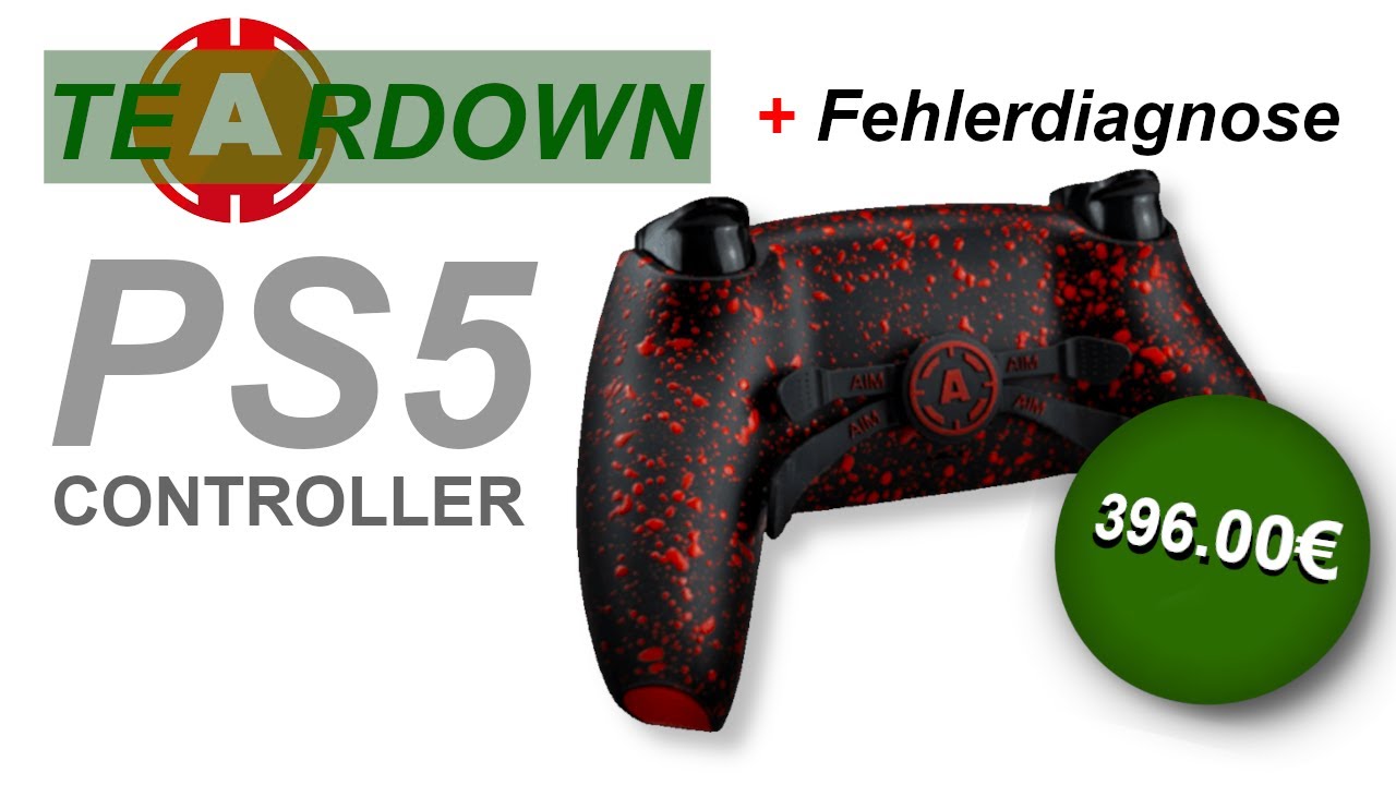 Reparatur PS5 Aim Controller Stick Drift beheben | Teardown Smart ...