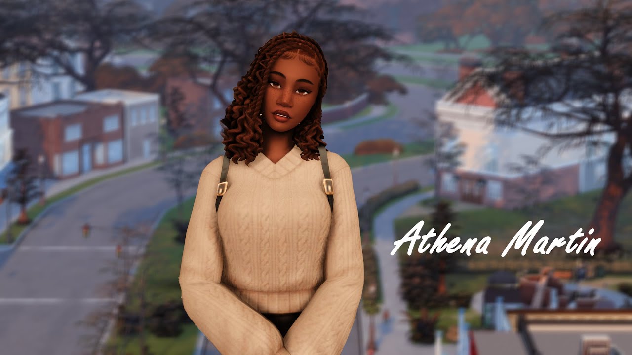 Athena Martin ღ | Sims 4 Create A Sim | {Sim download} - YouTube