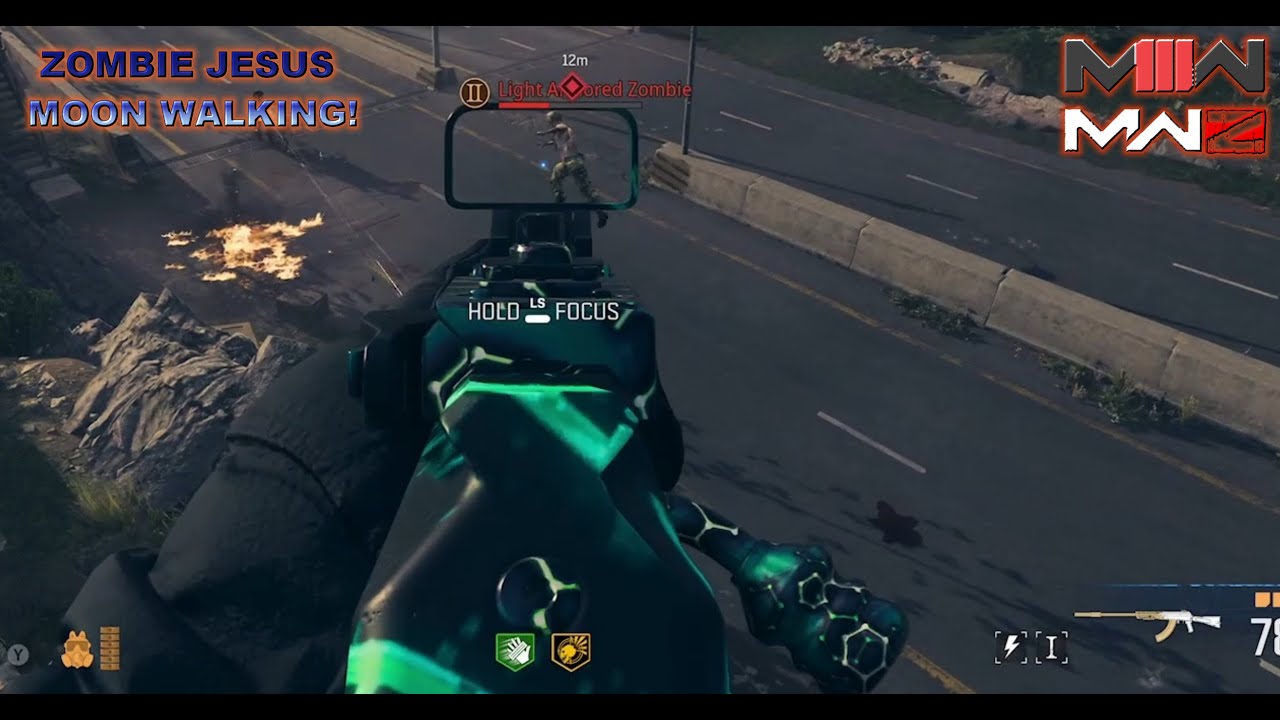 Zombie Jesus moonwalking in the air + Broken glitched exfil chopper ...