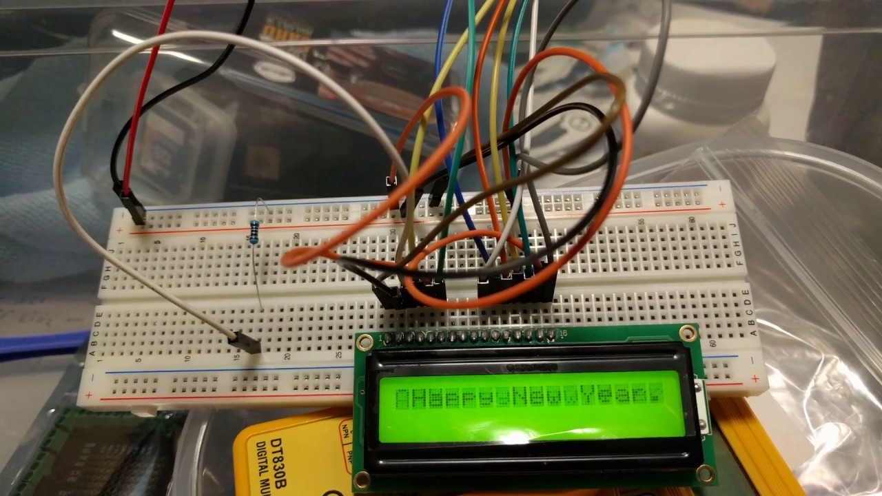 DCcEle DCcduino MEGA 2560 + DE2575 (LCD-1602A-Y from dipmicro.com ...