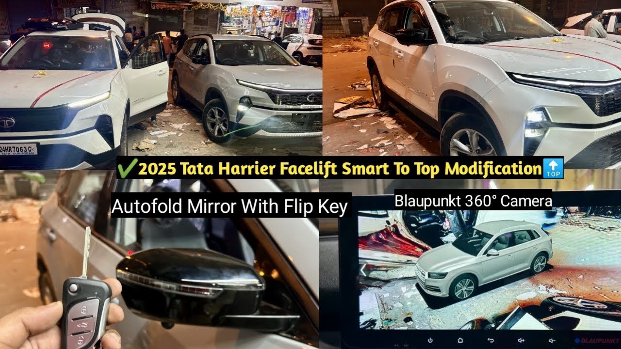 2025 Tata Harrier Facelift Smart Modification Harrier Modified Harrier ...