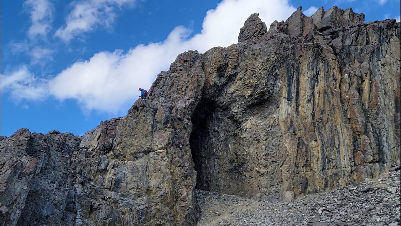 Mt Cory - Epic Cave and Amazing Scramble - Banff National Park - YouTube