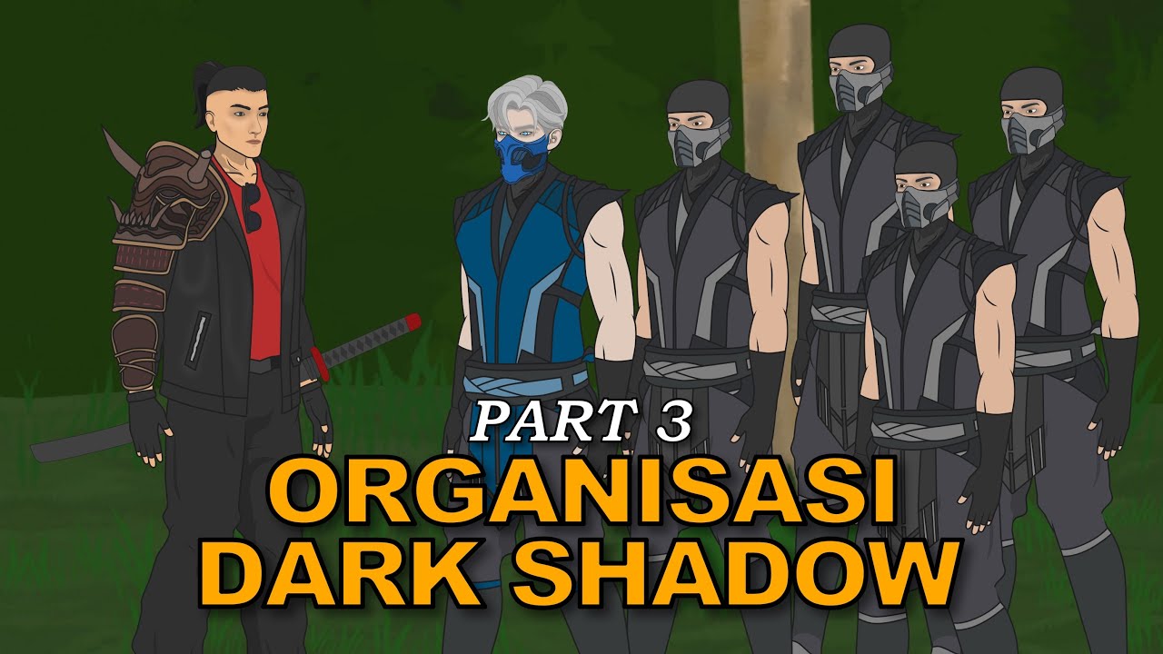 ORGANISASI DARK SHADOW PART 3 | Hayato Mendatangi Dark Shadow | Animasi ...