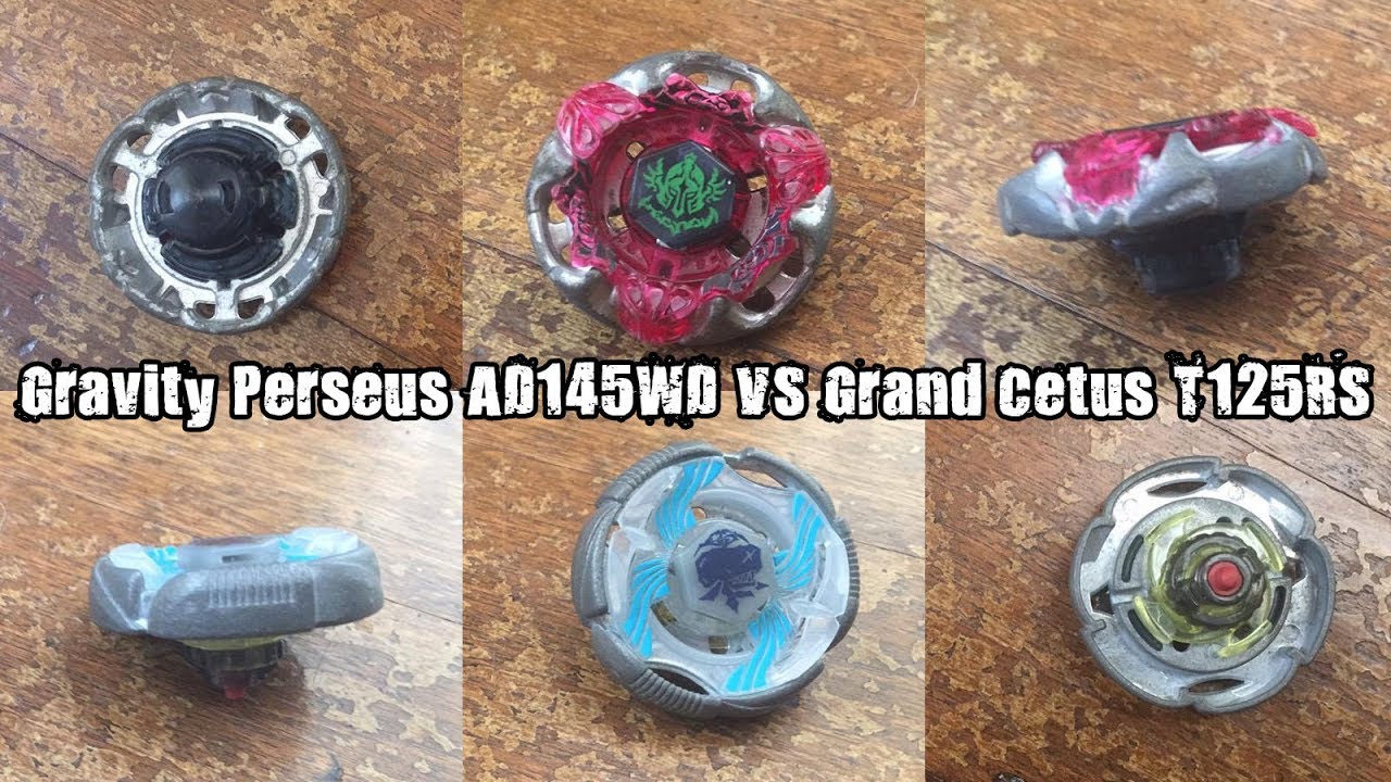 [MFB] Gravity Perseus/Destroyer AD145WD VS Grand Ketos/Cetus T125RS ...