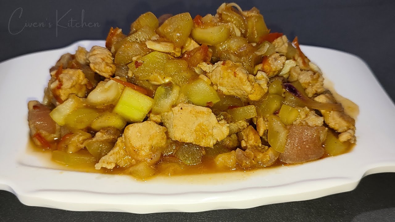 ULAM Recipes | Pork with Upo Guisado | Filipino Dish - YouTube