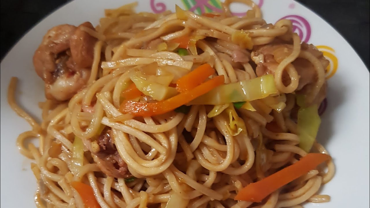 How to make a Chinese Noodles Pancit Canton. Simply Delicious you will ...