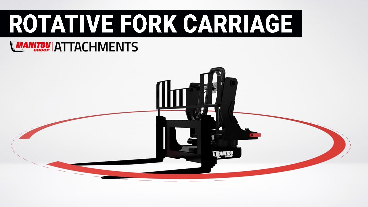 Easy manoeuvrability with #Manitou and its rotating carriage 🔴 # ...