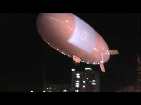 world first flying RC video screen blimp(Airship) - YouTube
