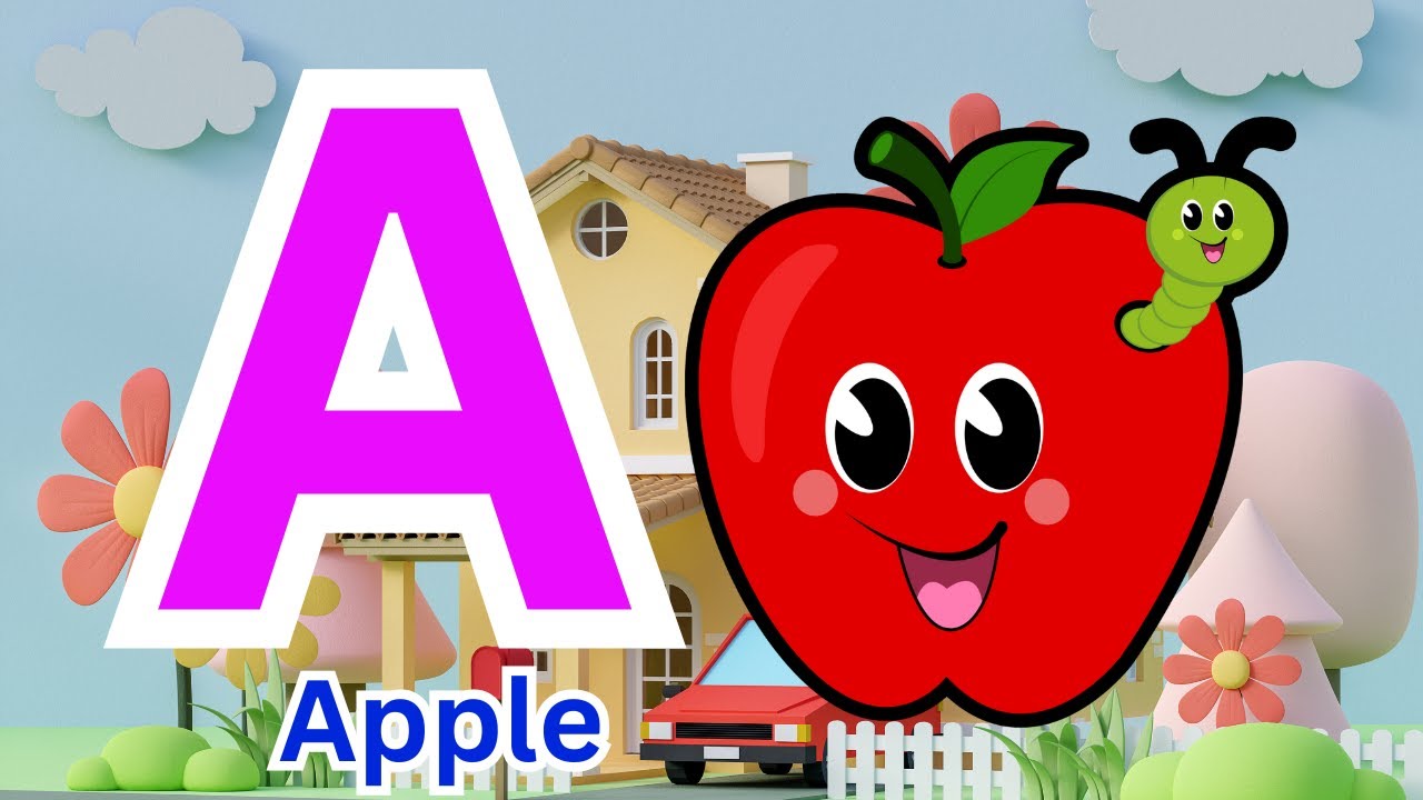 🌟 Super ABC Song 🎵 | Learn Alphabets with Smiles 😊 || A For Apple 🍎 ...
