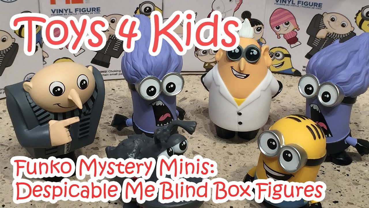 Toys 4 Kids - Funko Mystery Minis: Despicable Me Blind Box Figure - YouTube