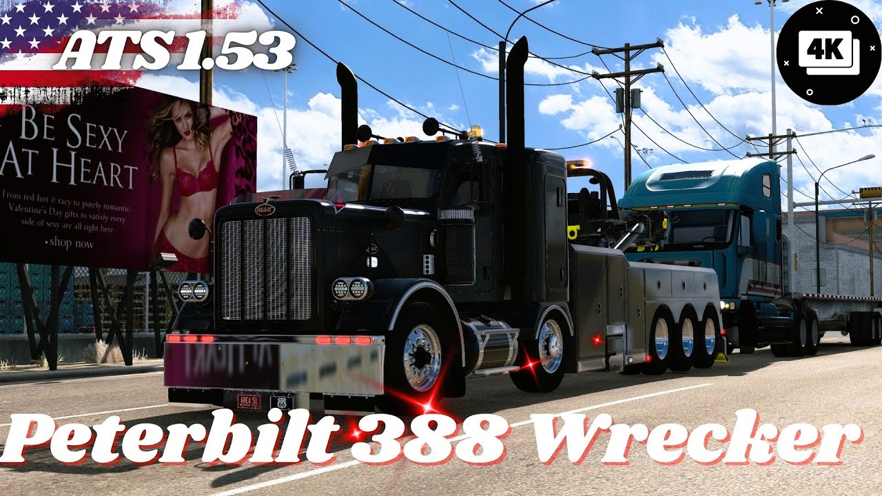 ATS Mods 4K★ 1.53 | Peterbilt 388 Wrecker 1.53 - American Truck ...