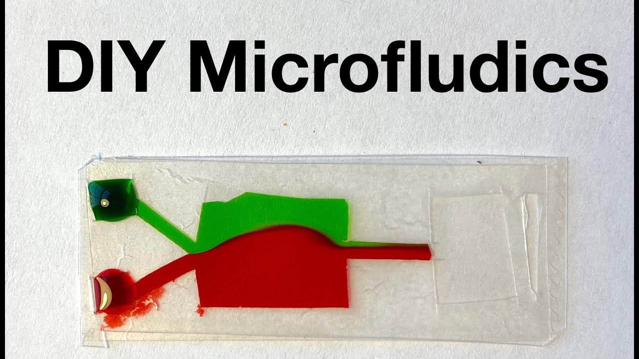 Microfluidic Manufacturing — Manual Prototyping - YouTube