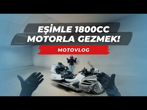 EŞİMLE 1800CC MOTORLA GEZMEK! / ALIŞVERİŞE GİTTİK / MOTOVLOG