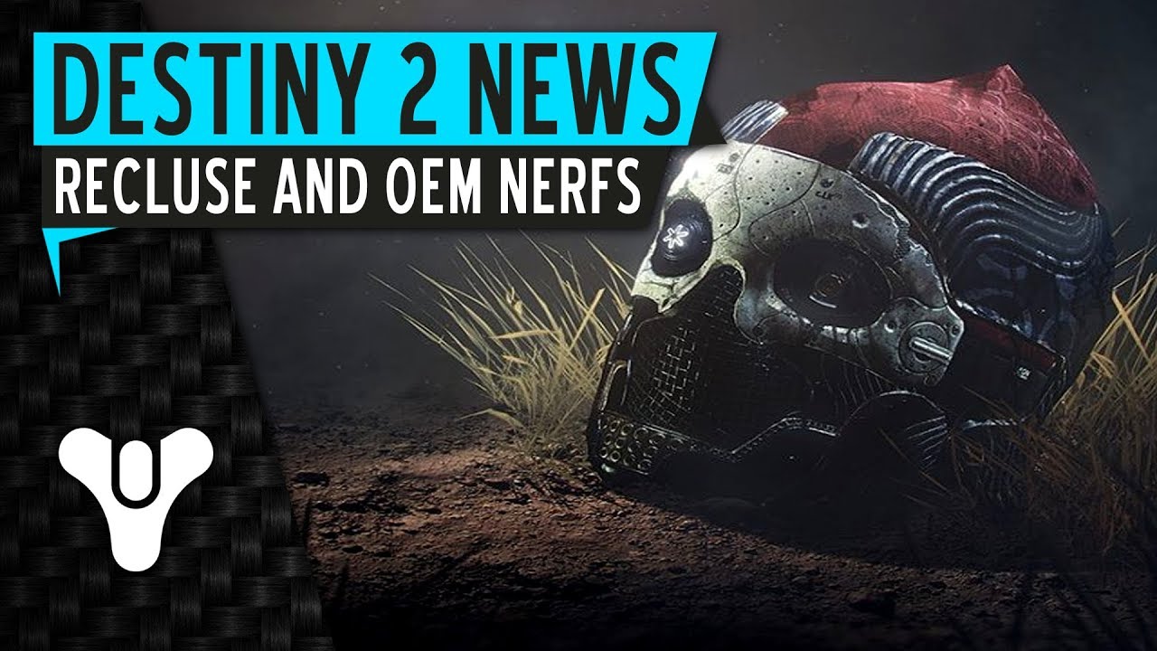 One Eyed Mask and RECLUSE are Finally Getting Nerfed | Destiny 2 Loot ...