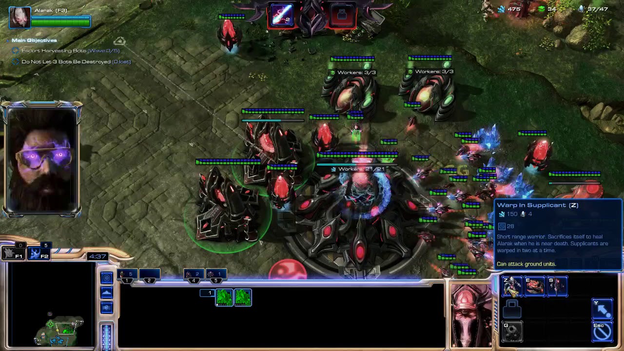 Starcraft 2 CO-OP - Alarak Showcase - YouTube