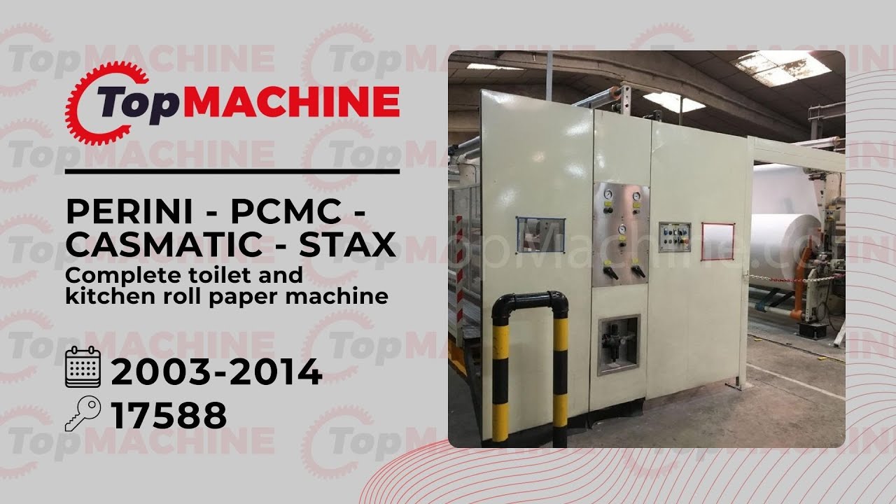 PERINI - PCMC - CASMATIC - STAX 2800 Tissue - Complete toilet and ...