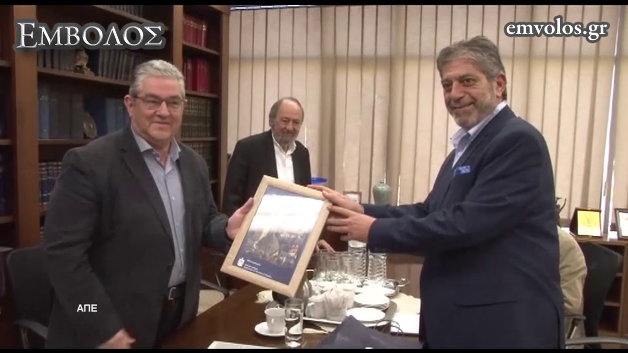 Με τον πρέσβη του κράτους της Παλαιστίνης στην Ελλάδα συναντήθηκε ο Δ ...