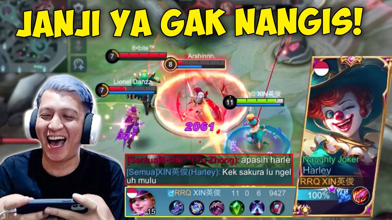 JANGAN PANGGIL AKU BADUT PAMAN !! HYPER HARLEY SKIN BADUT BIKIN MUSUH ...