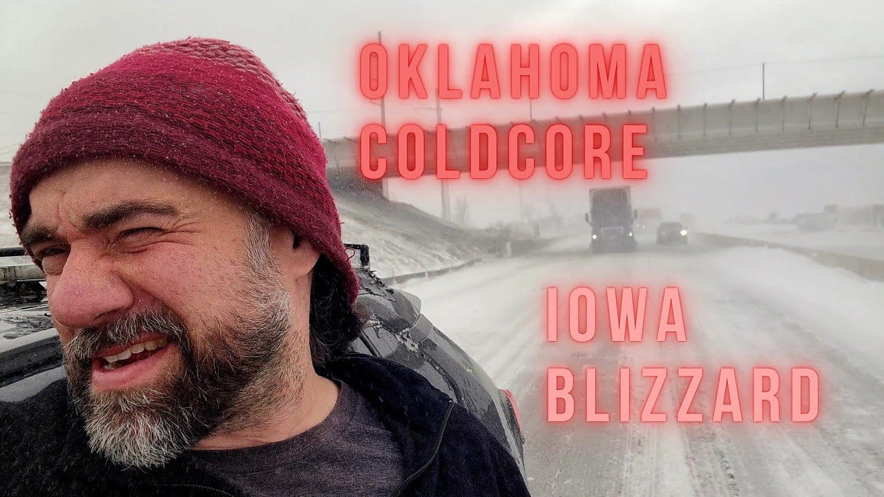 Iowa Blizzard and Oklahoma Coldcore Storms - March 5, 2025 - YouTube