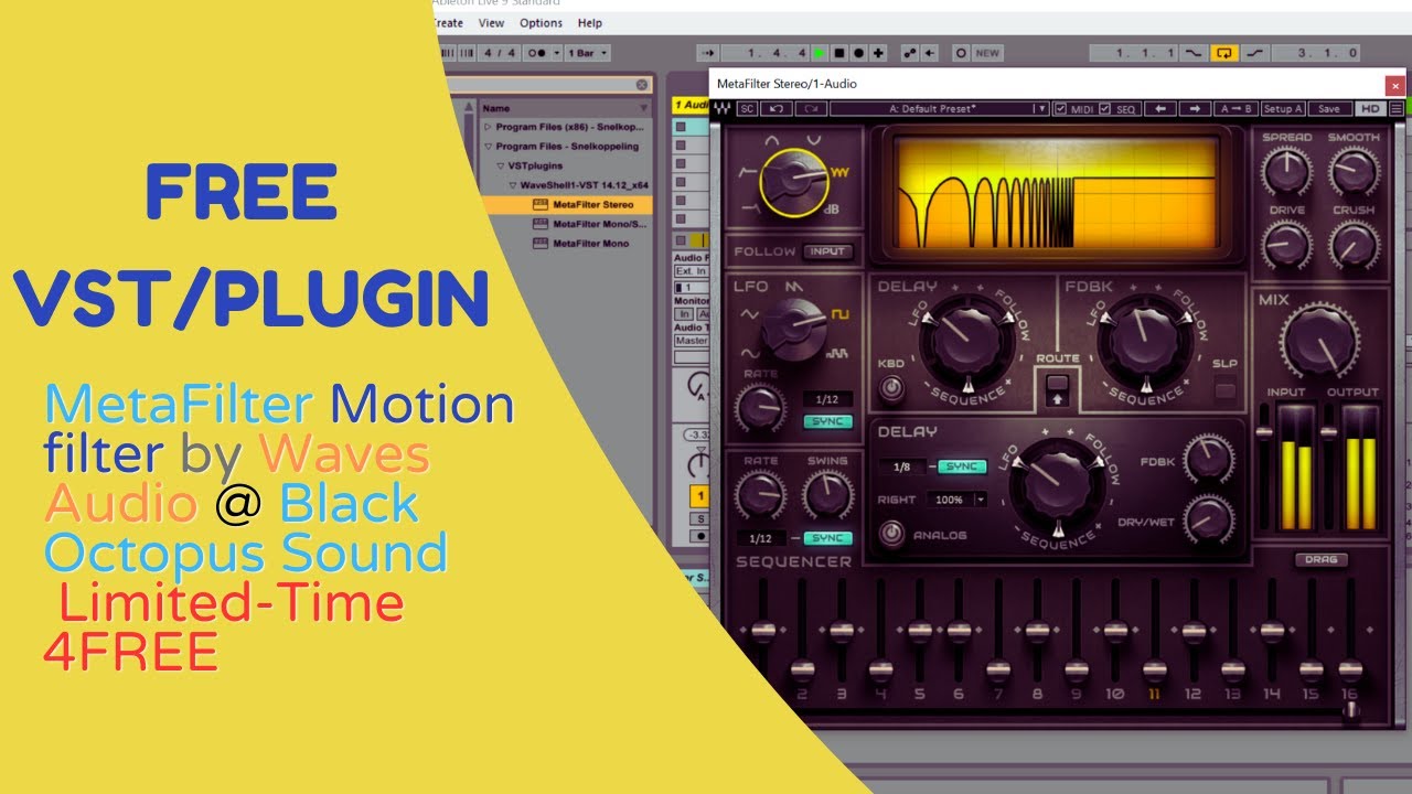 Metafilter - Motion Filter VST/Plugin by Waves Audio (Limited-Time 4FREE) #Metafilter # ...