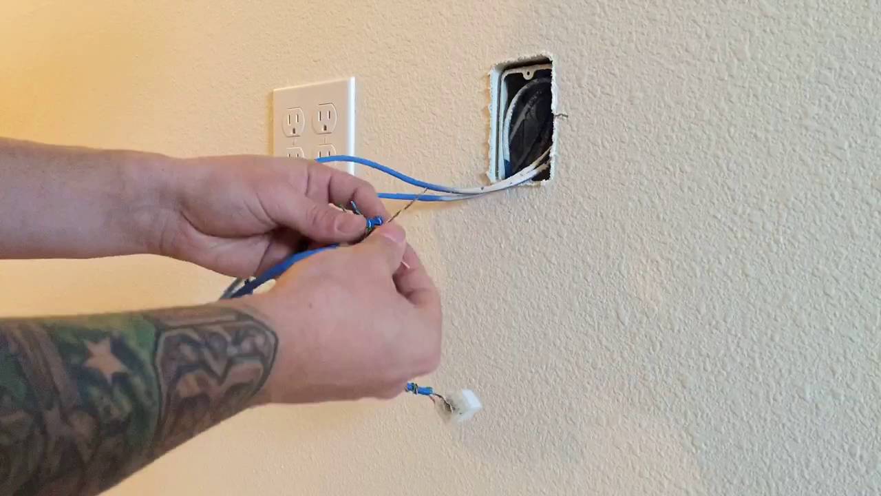 Cat5 Data & Phone Jack - YouTube