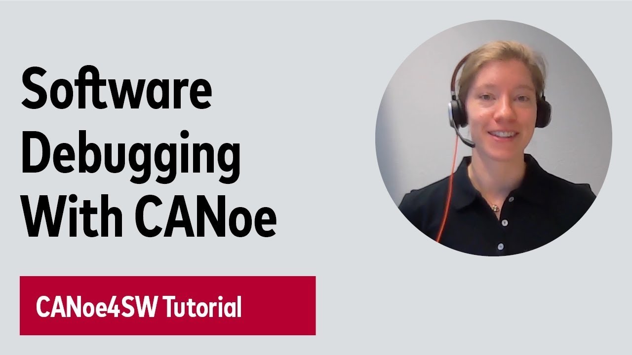 Software Debugging With CANoe | CANoe4SW Tutorial（日本語字幕付き） - YouTube