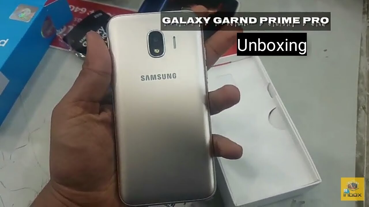 Samsung Galaxy Grand Prime Pro (2018) unboxing and first imppresions ...
