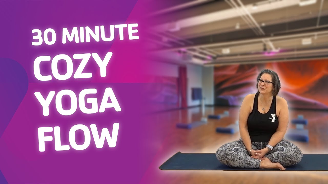 30 Minute Cozy Yoga Flow - YouTube
