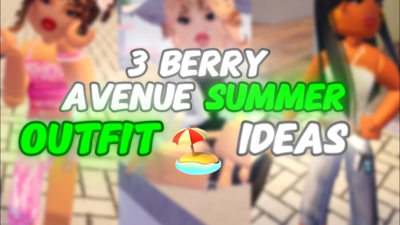 **3** Berry Avenue Summer Outfit Ideas! ⭐️👗 - YouTube