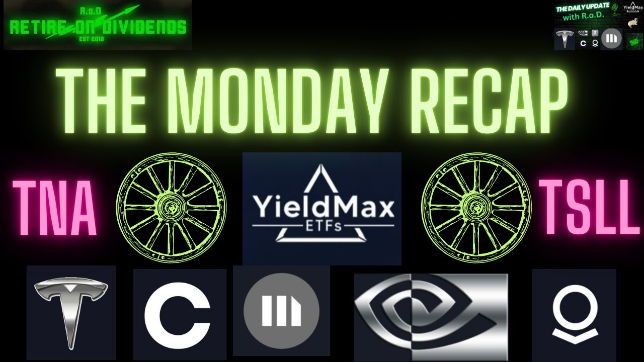 The Monday Recap with MSTY, TSLY, NVDY, CONY, SMCY, & PLTY - 6/23/25 & Options Trading Wheel ...
