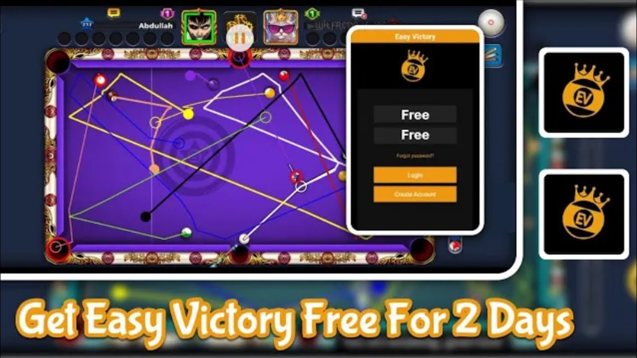 Easy Victory 8 Ball Pool Free 8 Ball Pool Easy victory For 2 Days By ...
